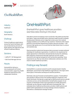 ONEHEALTHPORT | Axway